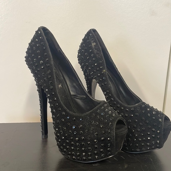 Shiekh | Shoes | Sheikh Sexy Studded Platform Heels Vegas Costume ...